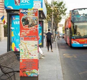 Bucharest Hop-on Hop-off Sightseeing Bus - Tourist bus